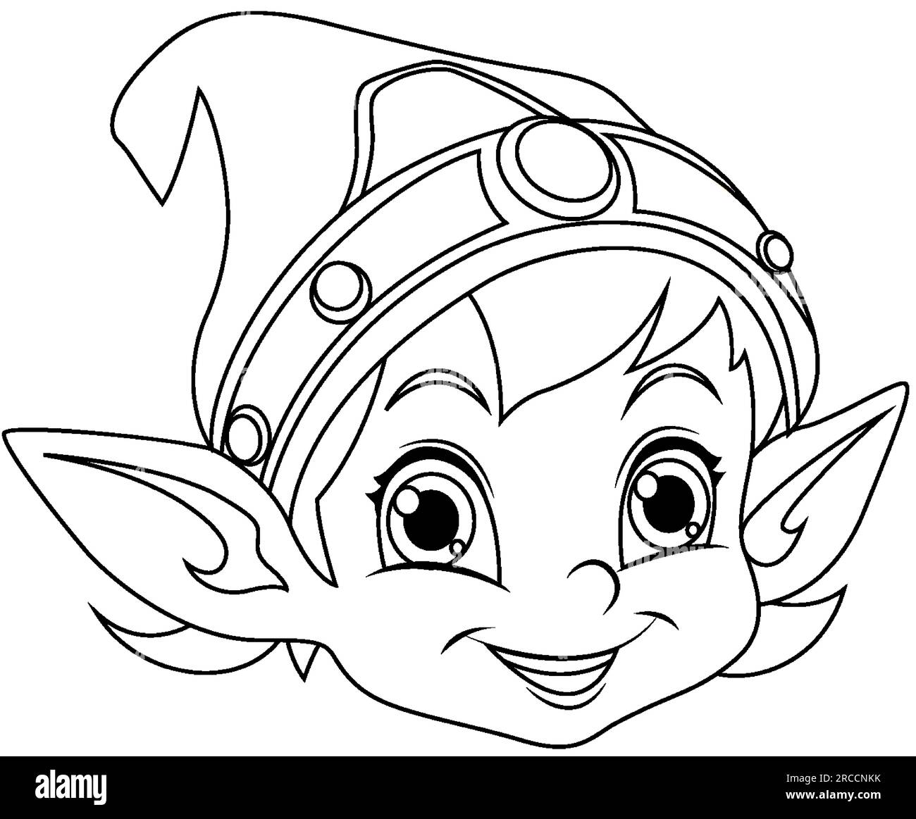Elves Clipart Black And White
