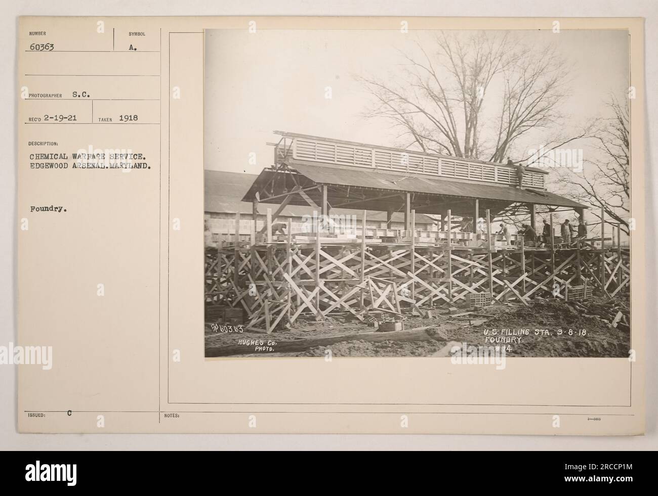Members of the Chemical Warfare Service at Edgewood Arsenal in Maryland ...