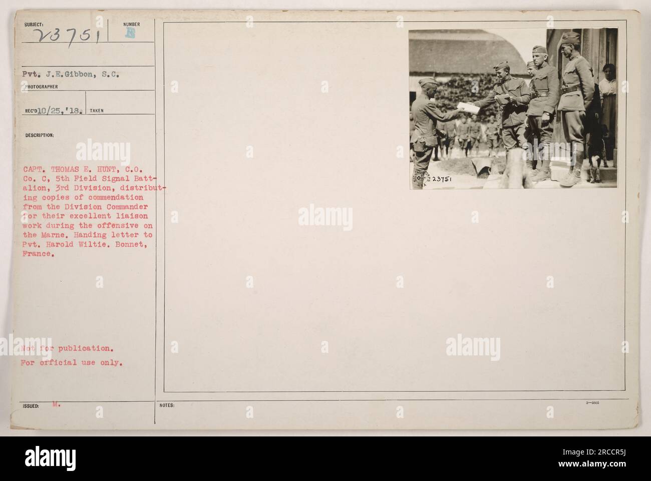 5th field signal hi-res stock photography and images - Alamy