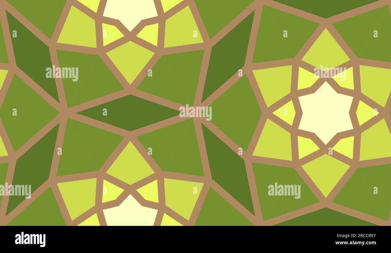 Arabic seamless girih pattern with classic islamic culture ornament ...