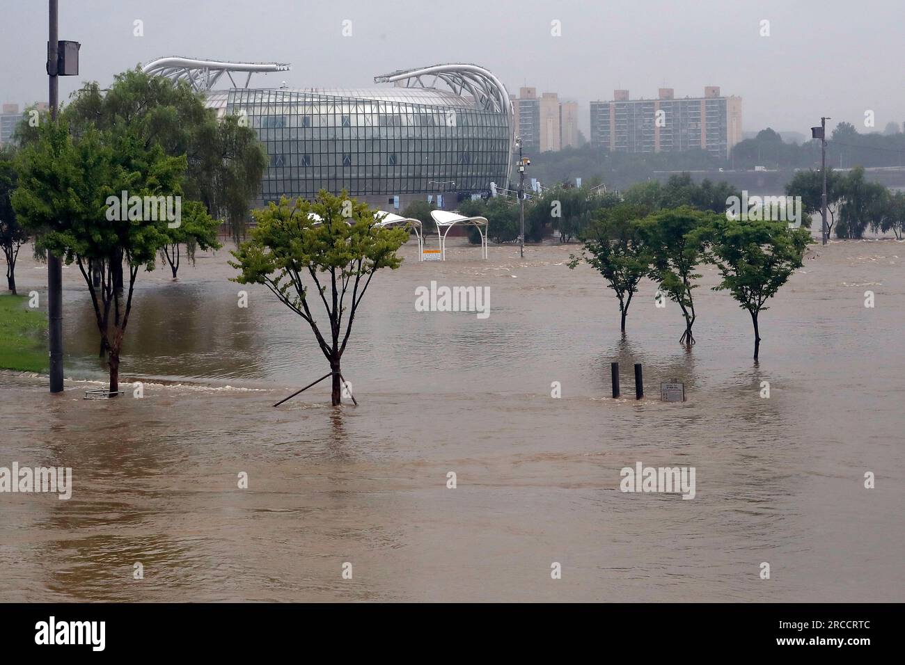 (230714) -- SEOUL, July 14, 2023 (Xinhua) -- This photo taken on July ...