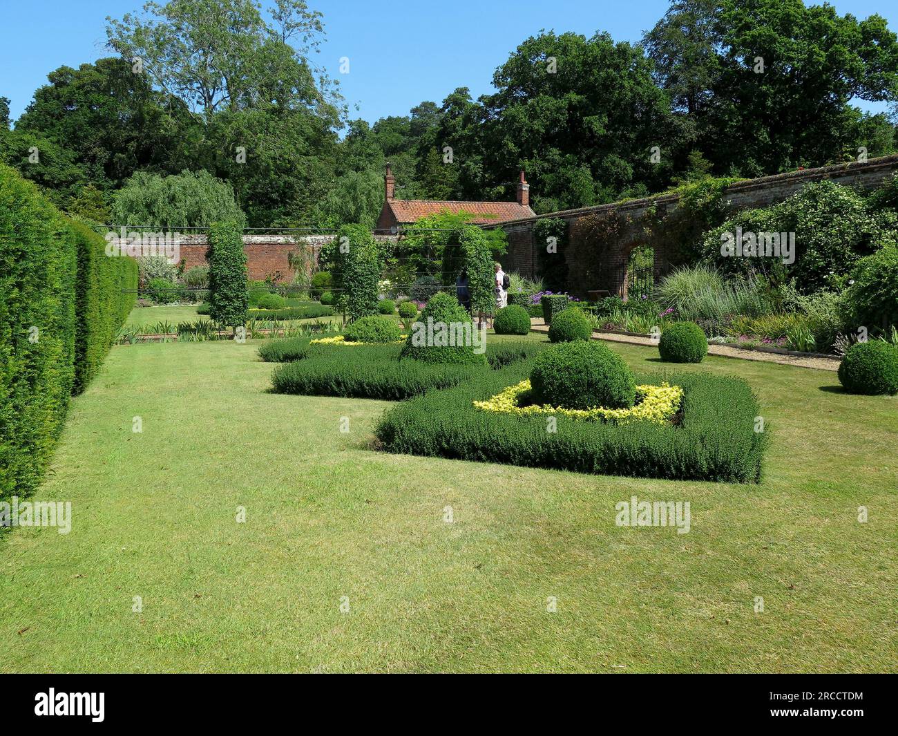 Hoveton Hall Gardens Stock Photo - Alamy