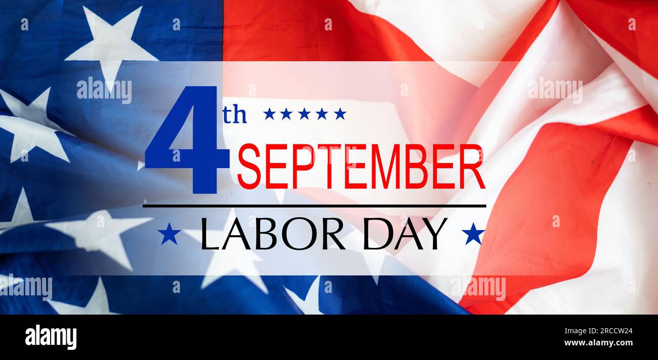 Usa labor day calendar hi-res stock photography and images - Alamy