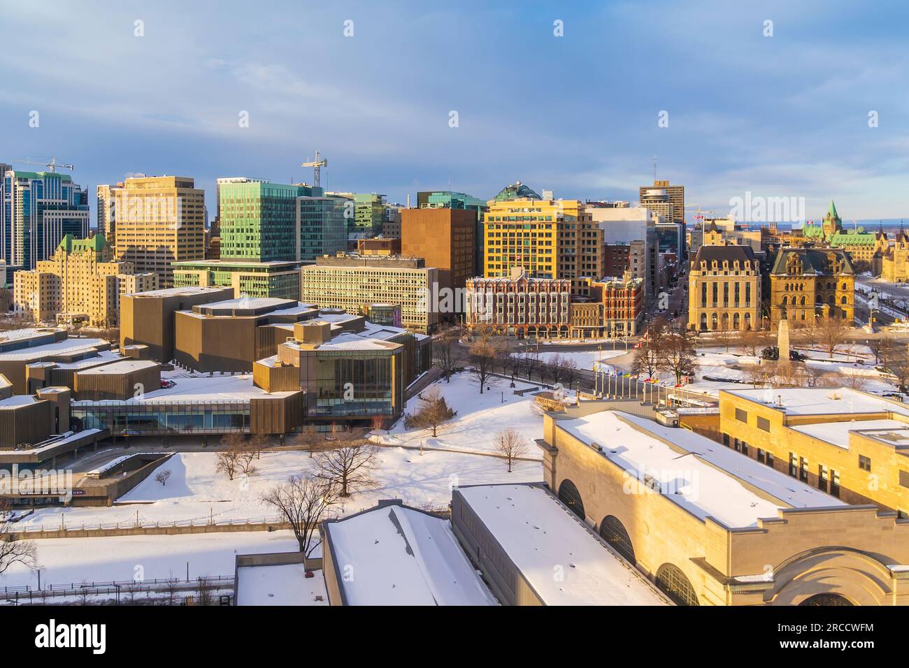 Downtown Ottawa city skyline, cityscape of Ontario Canada at sunrise Stock Photo - Alamy