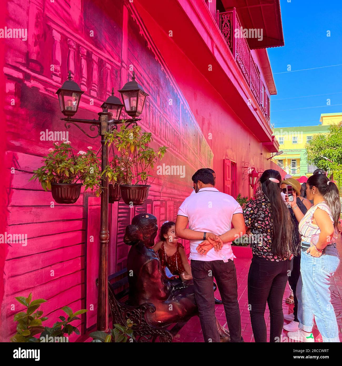 Puerto Plata, DR - January 10, 2022: People playing and socializing on ...
