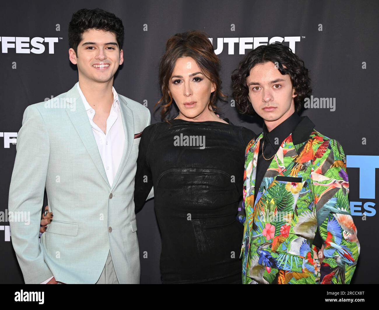 July 13, 2023, Los Angeles, California, USA: Max Pelayo, Aitch Alberto ...