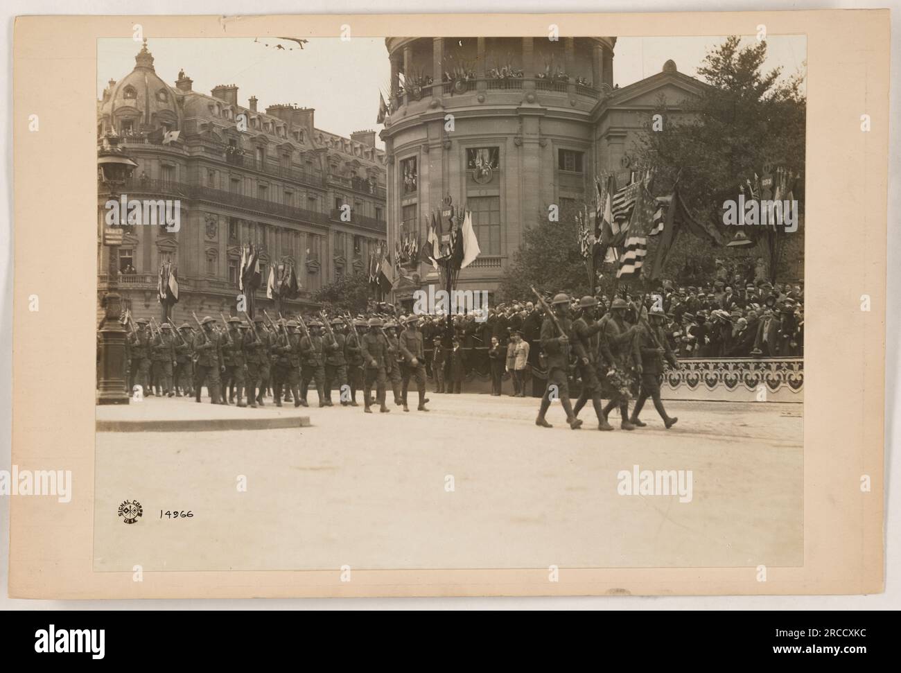 Soldiers carrying a wounded comrade on a stretcher. This photograph ...