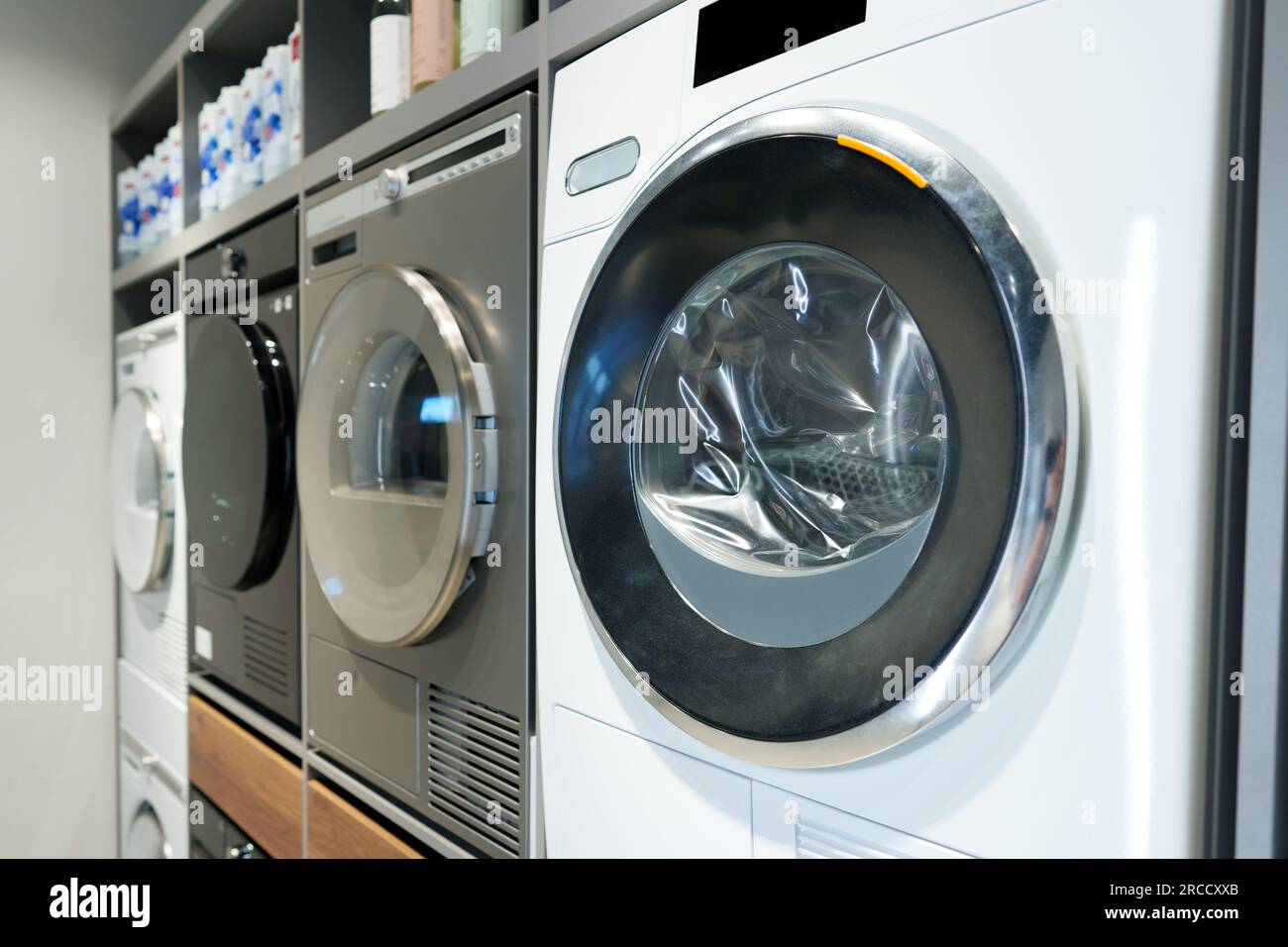 Washing machines and drying machines home appliance retail store ...