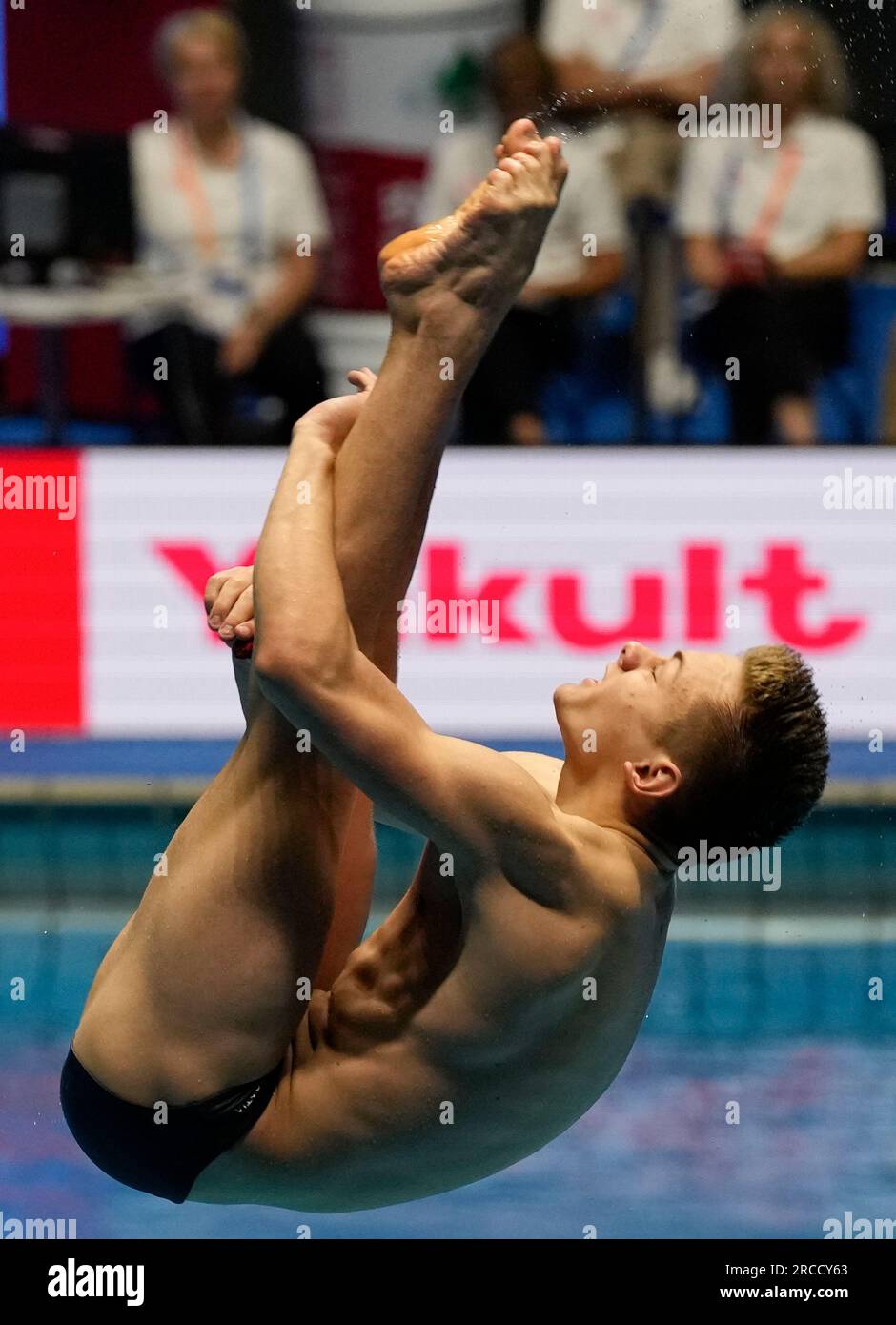 =Matej Nevescanin of Croatia competes in the 1m Springboard Men at the ...