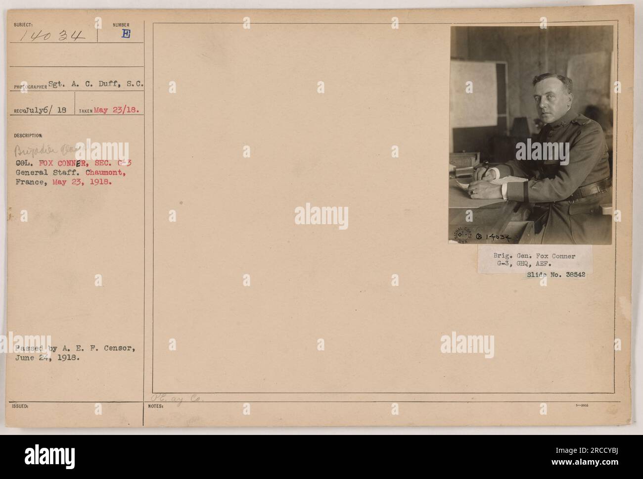 "Sergeant A. C. Duff captured this photograph labeled 111-SC-14034. The ...