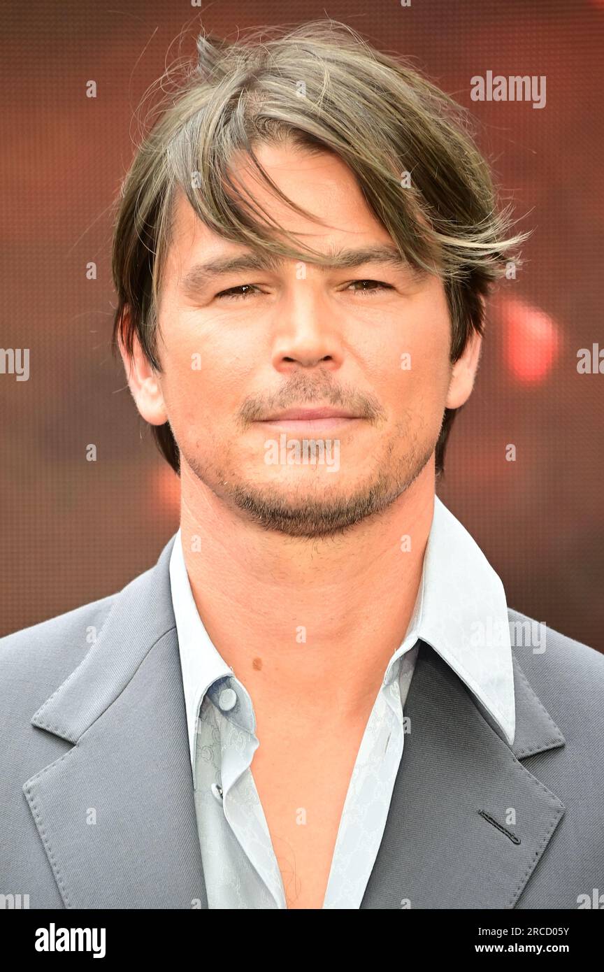 London, UK. 13th July, 2023. Josh Hartnett attends Oppenheimer - UK Premiere at ODEON Luxe ...
