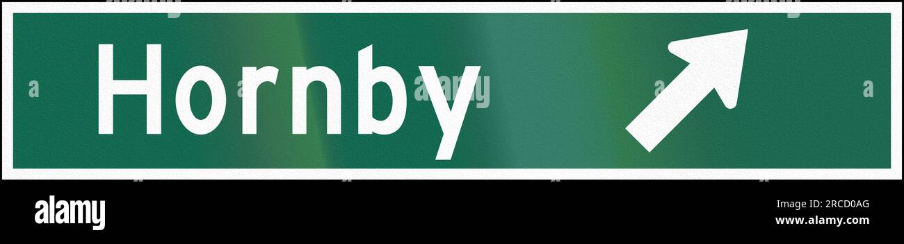 A Guide road sign in Ontario, Canada Stock Photo - Alamy