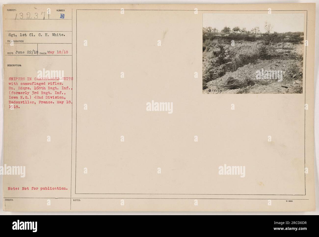 1 168th infantry regiment hi-res stock photography and images - Alamy