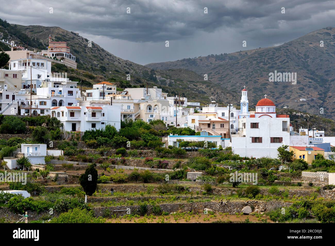 Griechenland, Karpathos, Spoa an der Nordostküste Stock Photo - Alamy