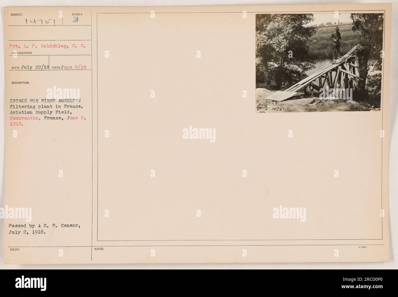 World war one filtering plant hi-res stock photography and images - Alamy