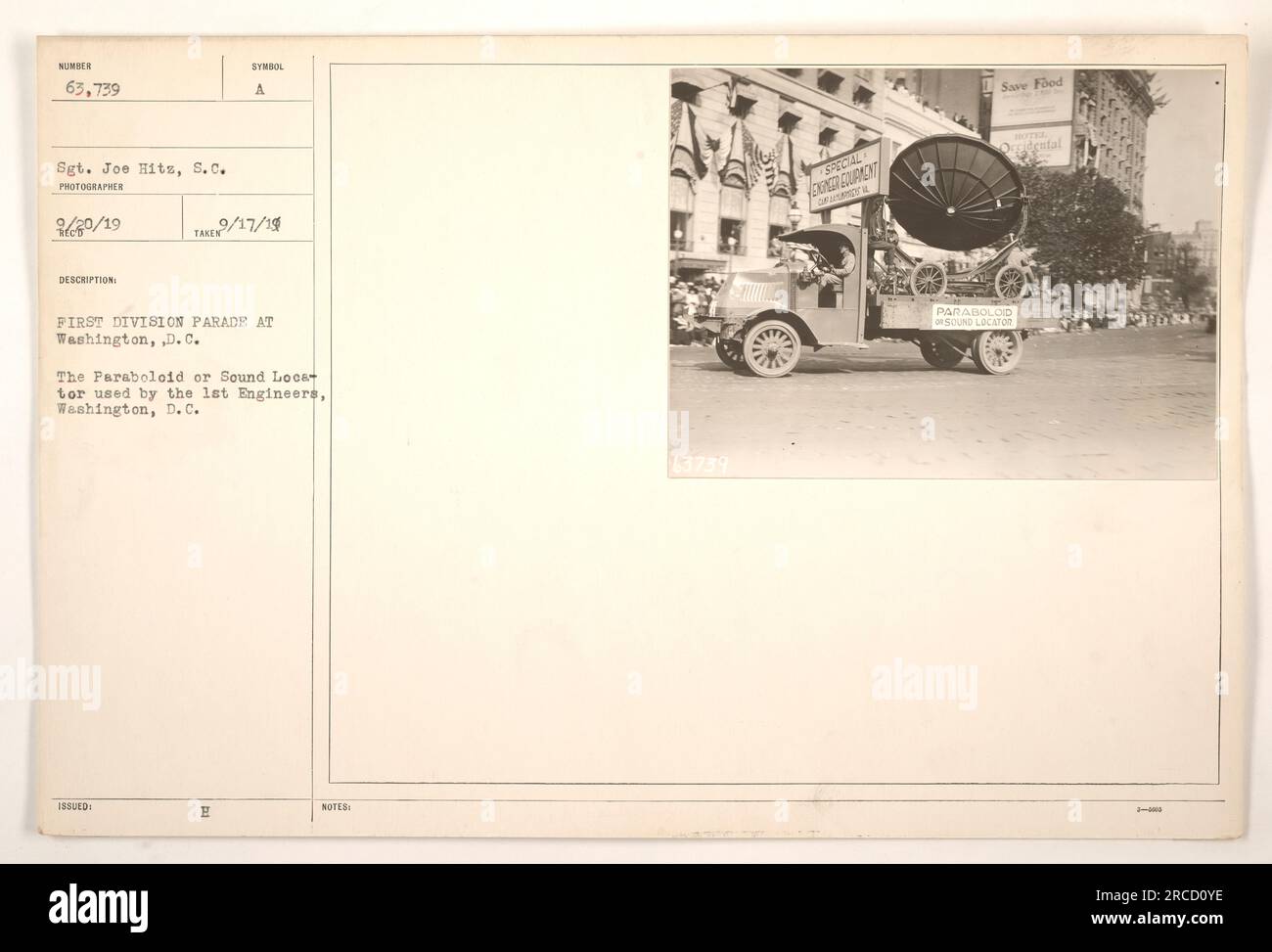 Members of the 1st Engineers division in Washington, D.C. are seen ...