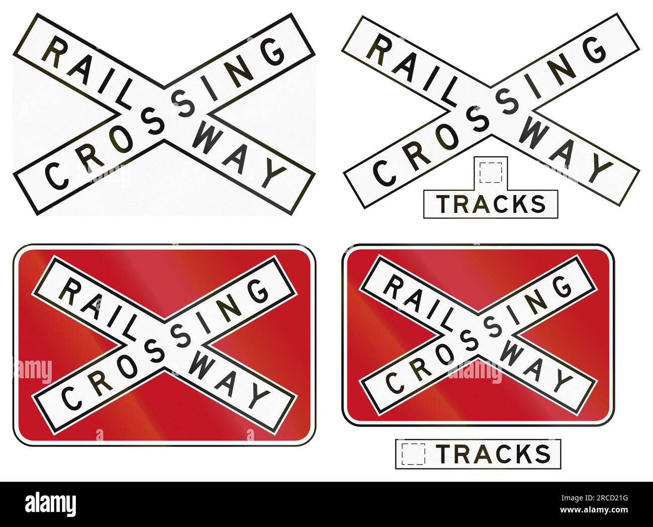 Railway line in black Cut Out Stock Images & Pictures - Alamy