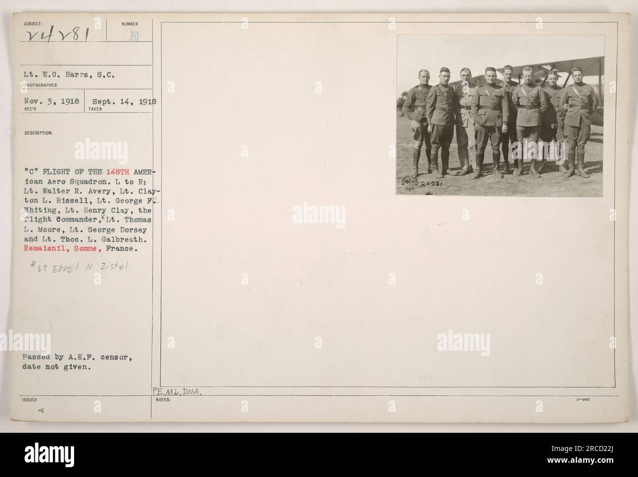 Lt walter avery hi-res stock photography and images - Alamy