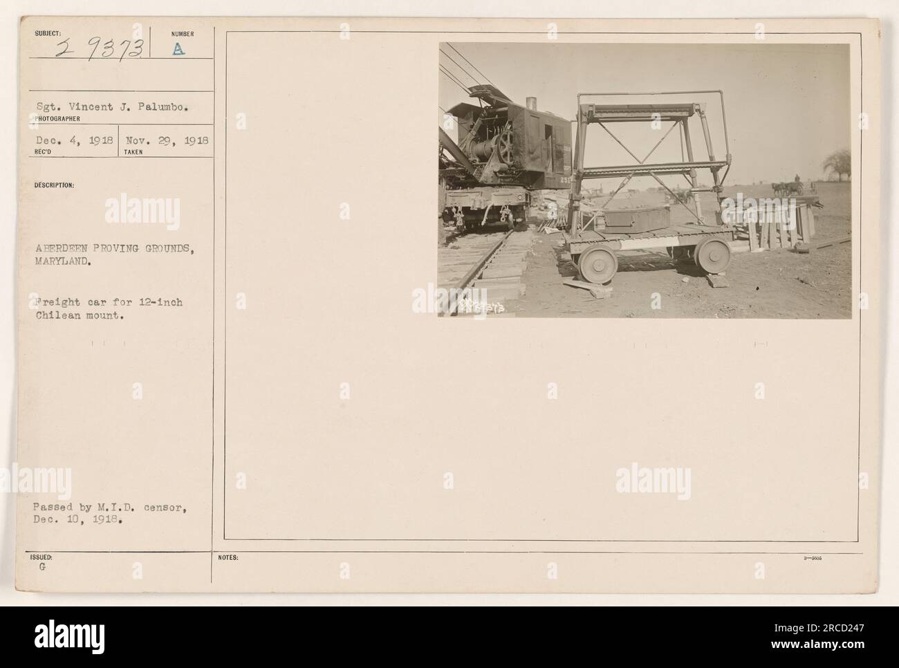 Sgt. Vincent J. Palumbo pictured at Aberdeen Proving Grounds posing ...