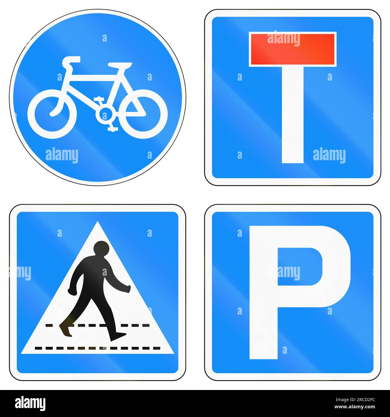 Bike path people on Cut Out Stock Images & Pictures - Alamy