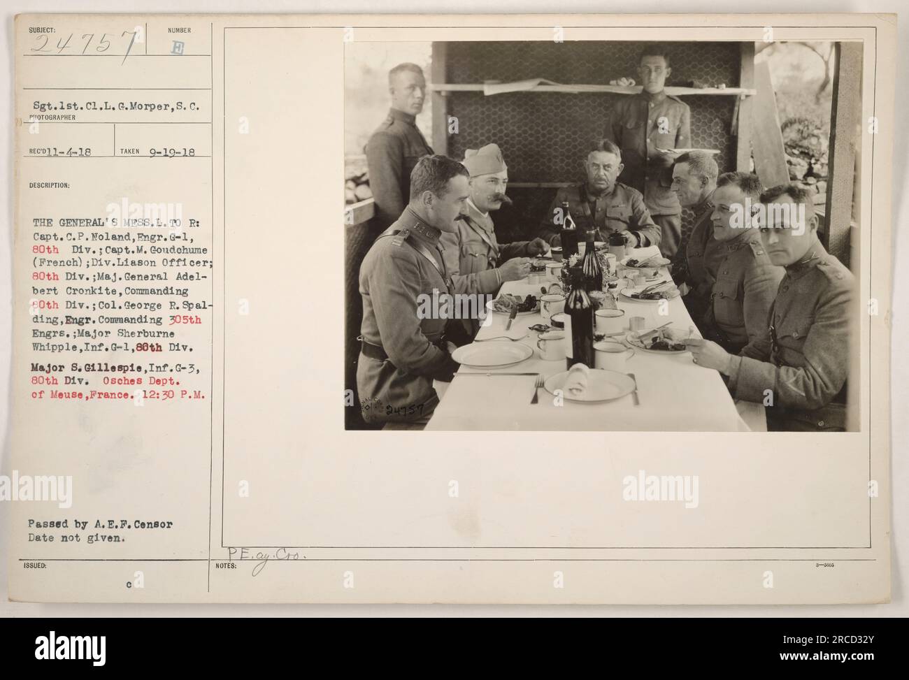 Commanding generals mess hi-res stock photography and images - Alamy