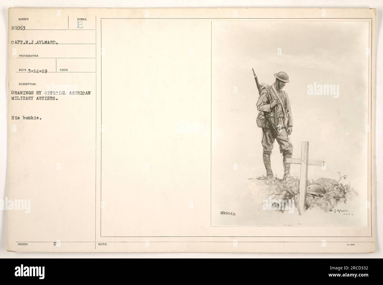 Ww1 drawings hi-res stock photography and images - Alamy