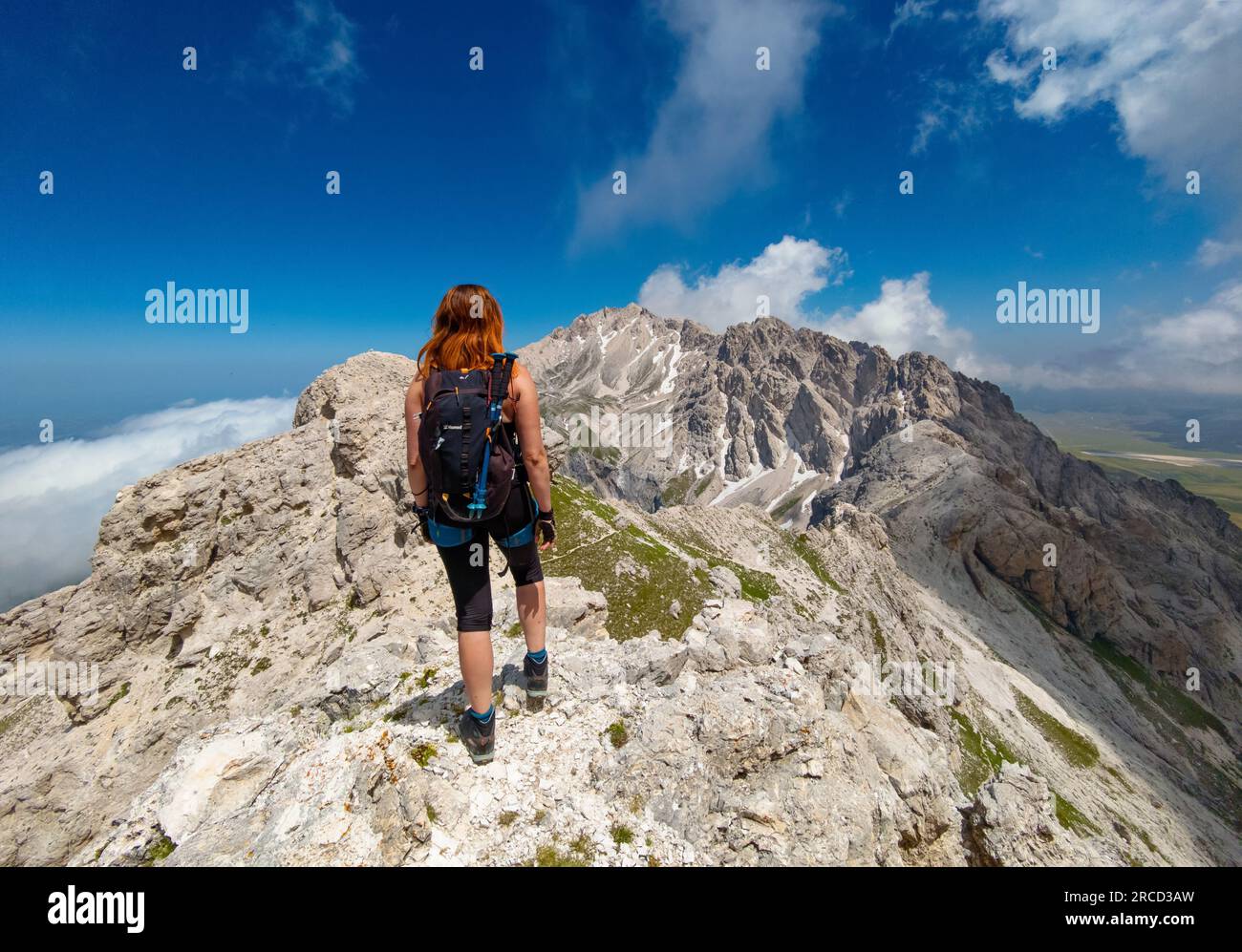 Sentiero del Centenario (Italy) - A peak path in the mountain summit of ...