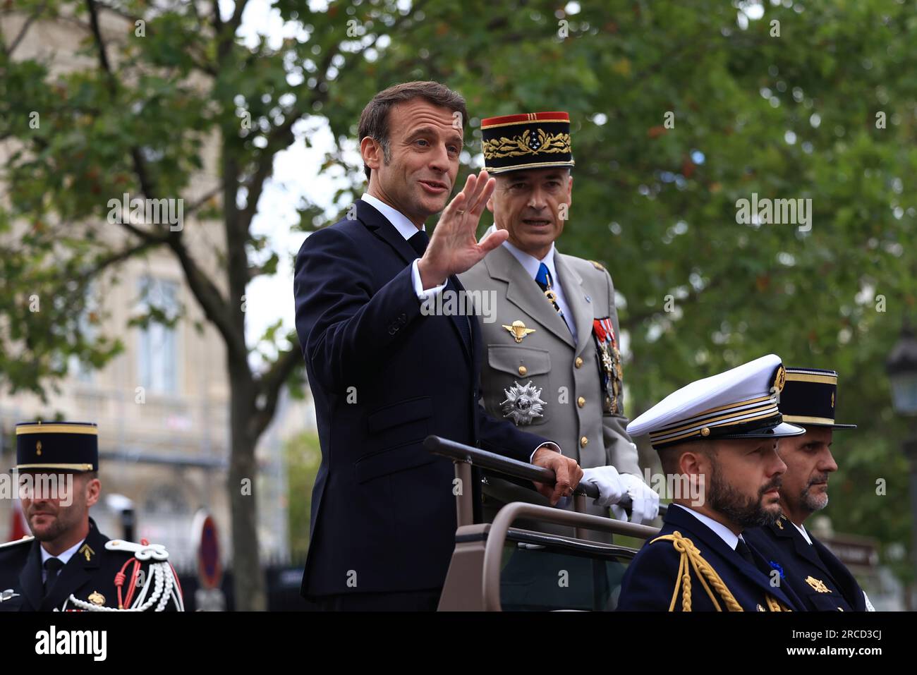 French Chief of the Defense Staff, General Thierry Burkhard, and French ...