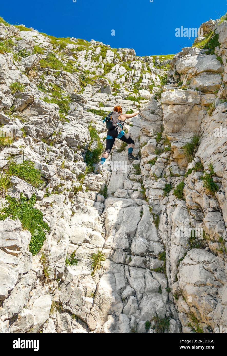 Sentiero del Centenario (Italy) - A peak path in the mountain summit of ...