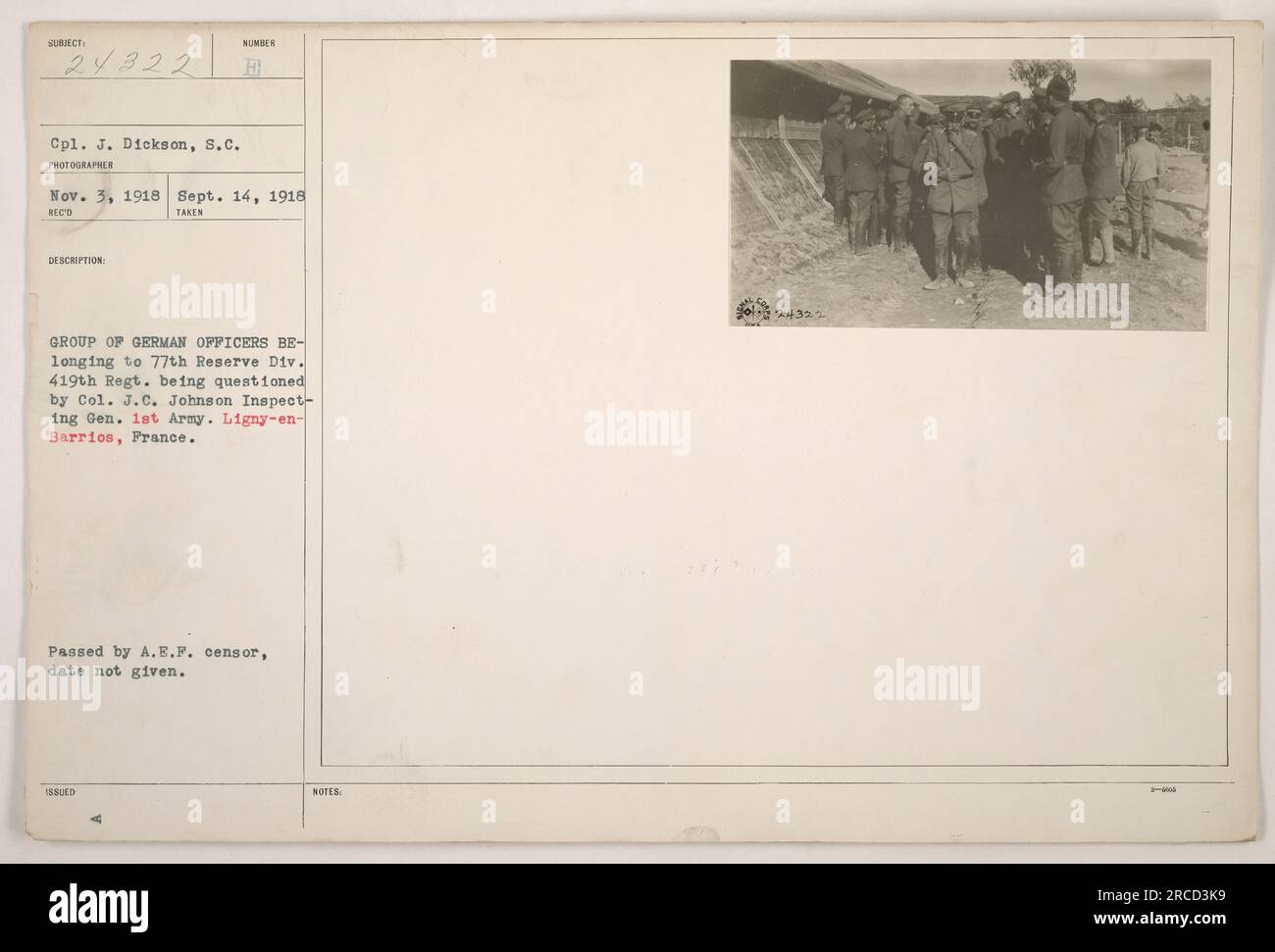 Colonel j c johnson hi-res stock photography and images - Alamy