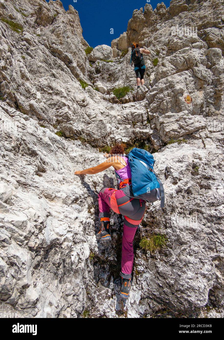 Sentiero del Centenario (Italy) - A peak path in the mountain summit of ...
