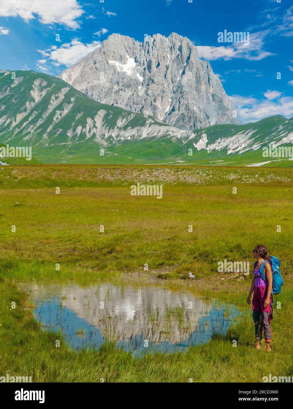 Sentiero del Centenario (Italy) - A peak path in the mountain summit of ...