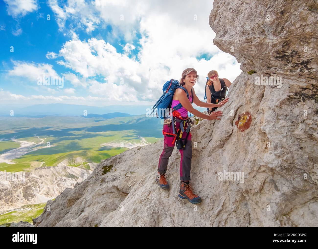Sentiero del Centenario (Italy) - A peak path in the mountain summit of ...