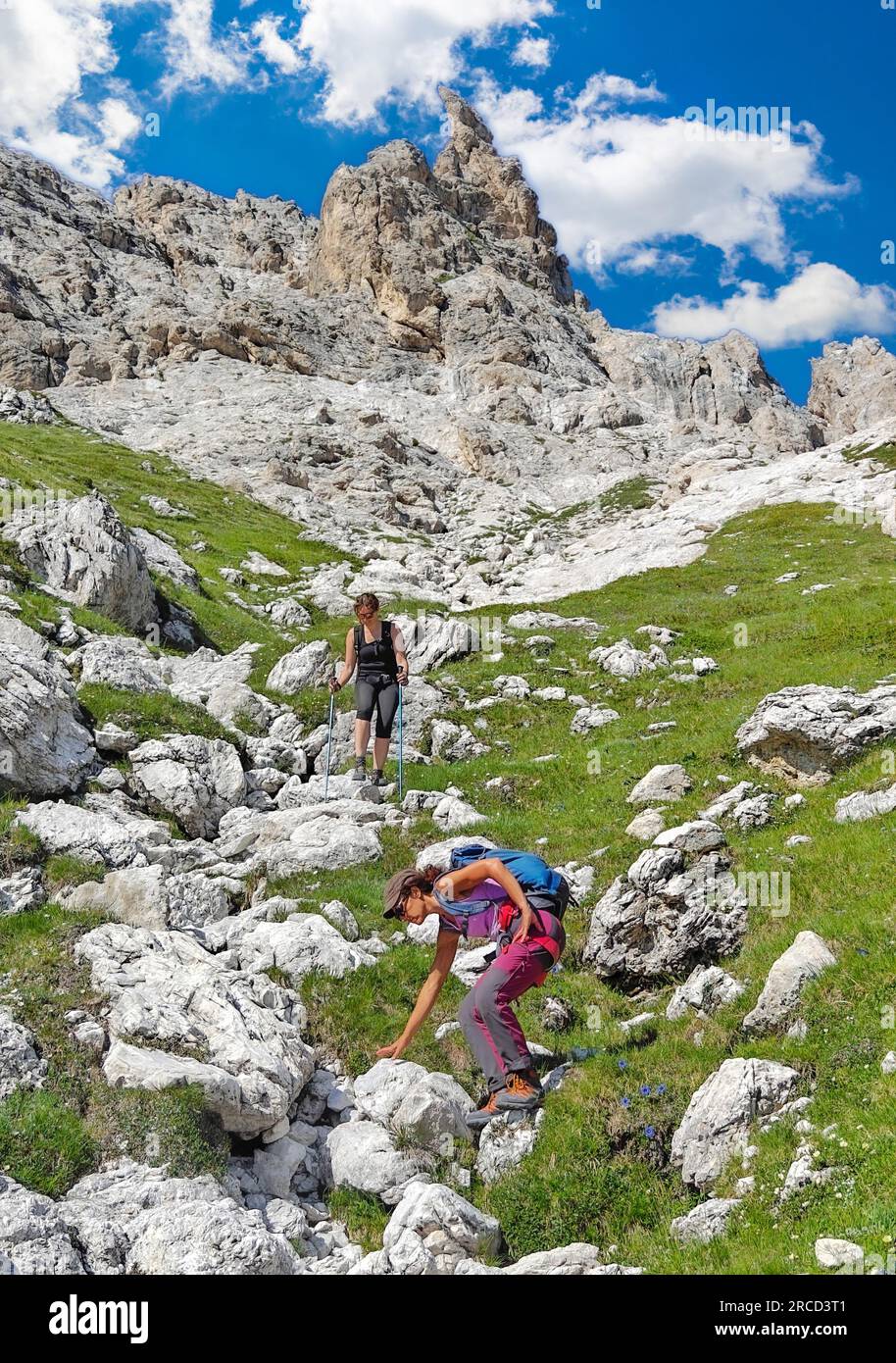 Sentiero del Centenario (Italy) - A peak path in the mountain summit of ...