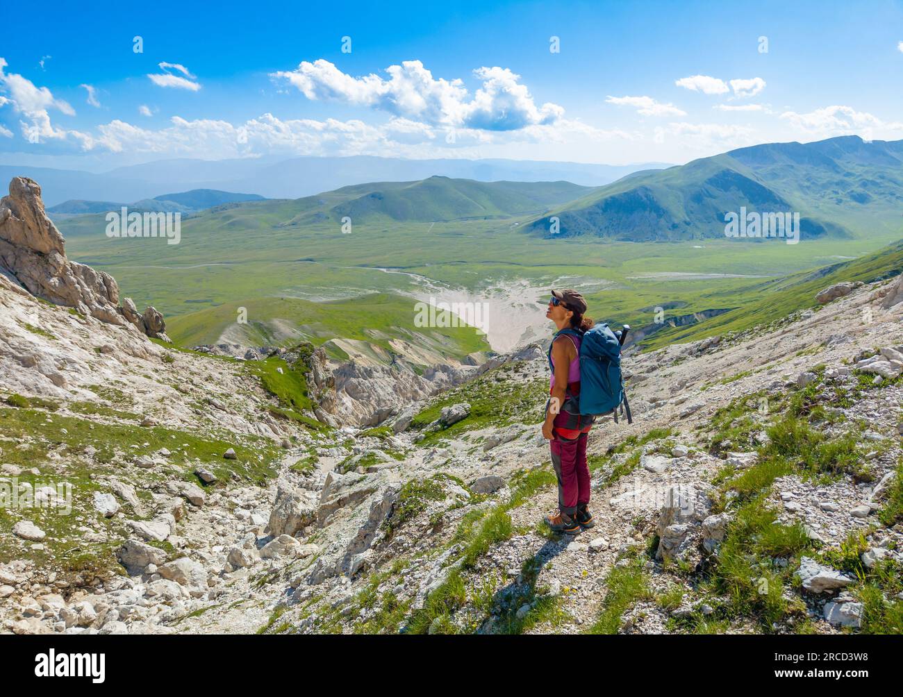 Sentiero del Centenario (Italy) - A peak path in the mountain summit of ...
