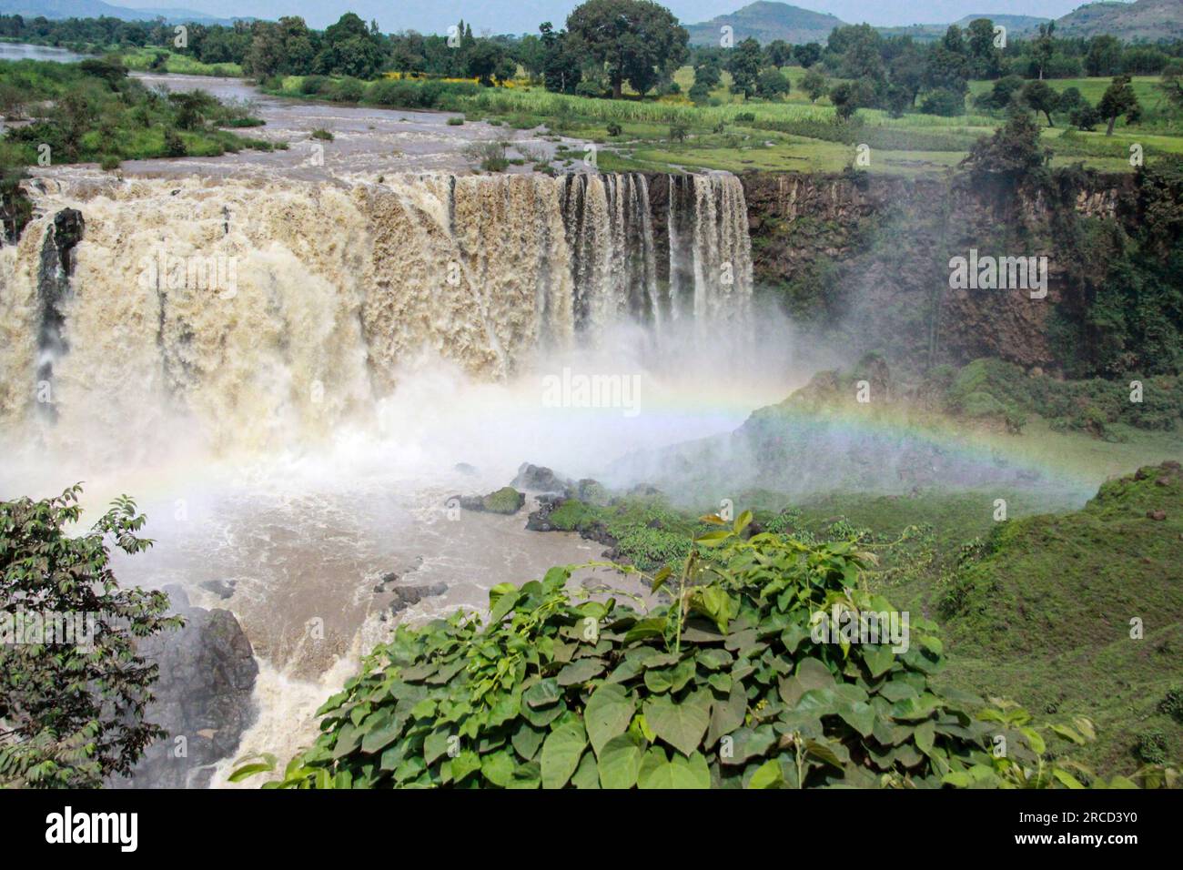 The falls of the Blue Nile, Ethiopia Stock Photo - Alamy