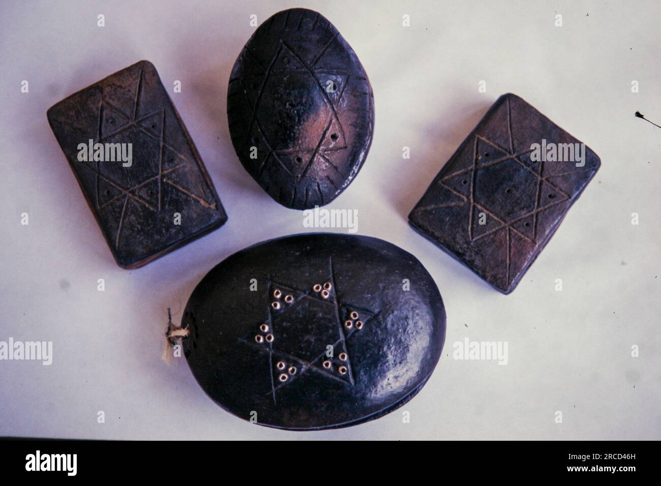 handicraft on sale at the Beta Israel (the Jewish community) cemetery ...