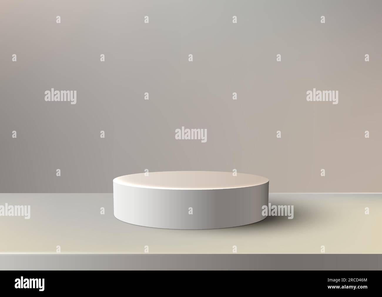 Product display mockup with a clean white background. This vector ...