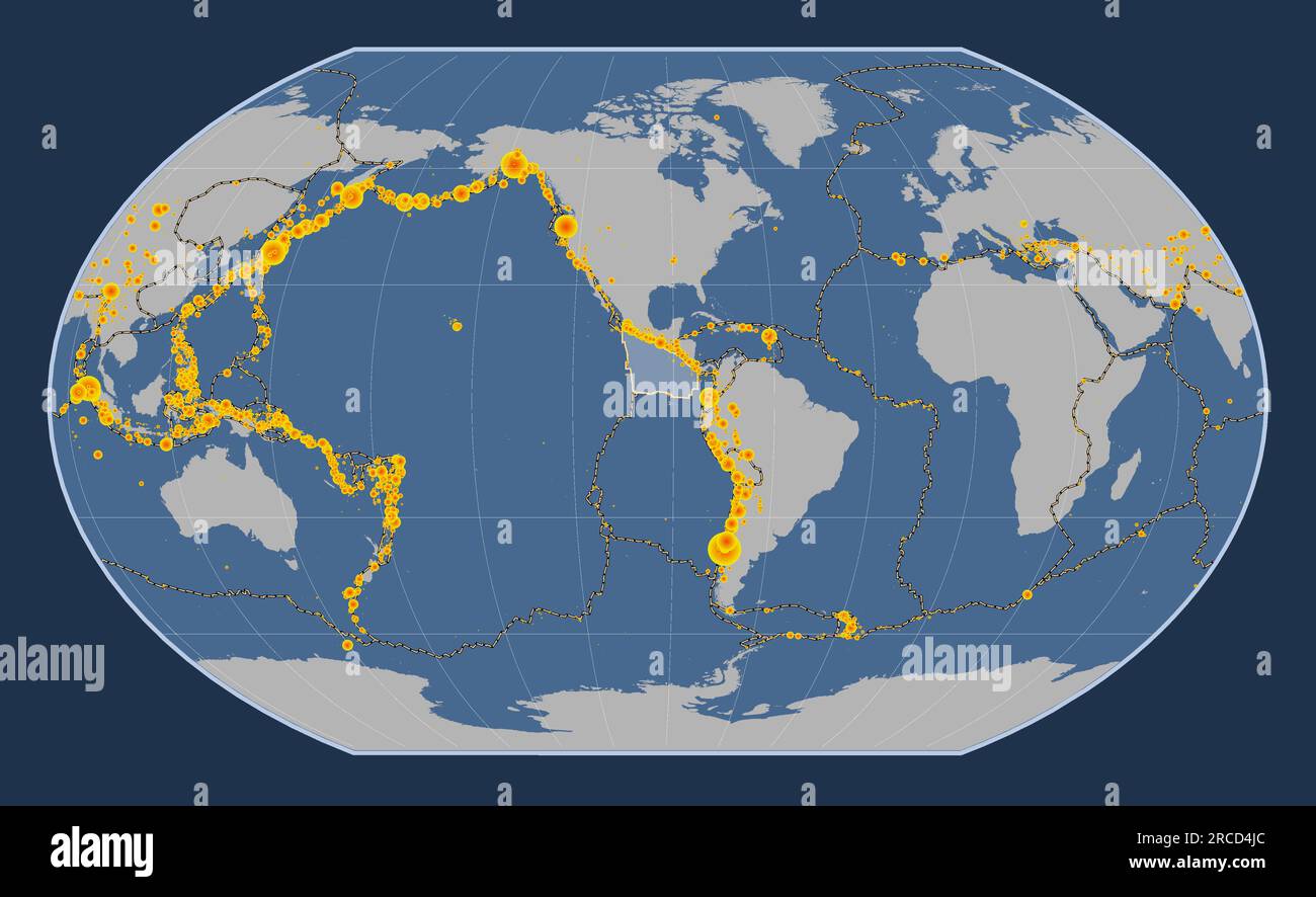 Cocos tectonic plate hi-res stock photography and images - Alamy