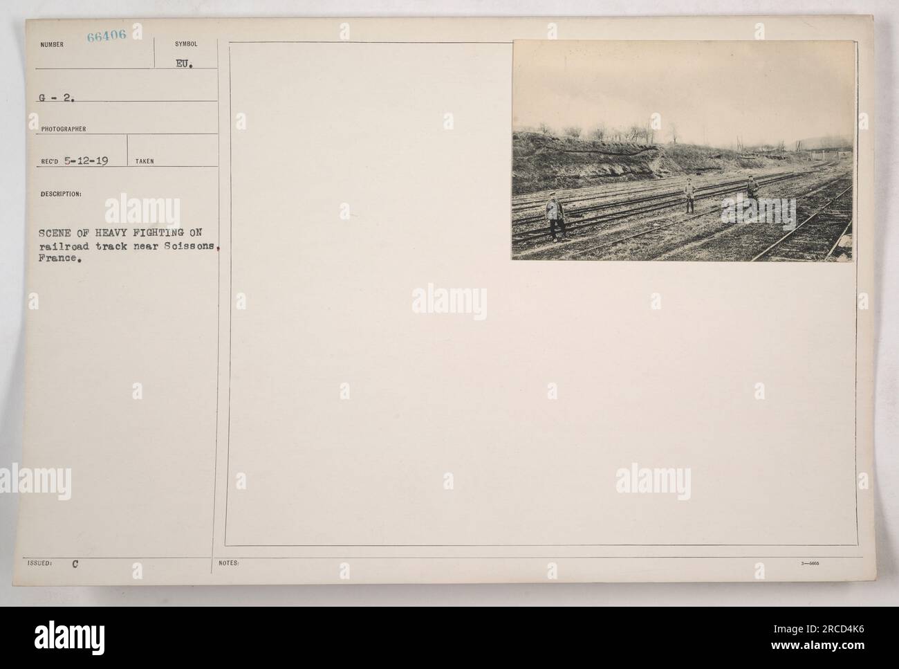 Image taken on May 12, 1919, shows a scene of heavy fighting on a ...