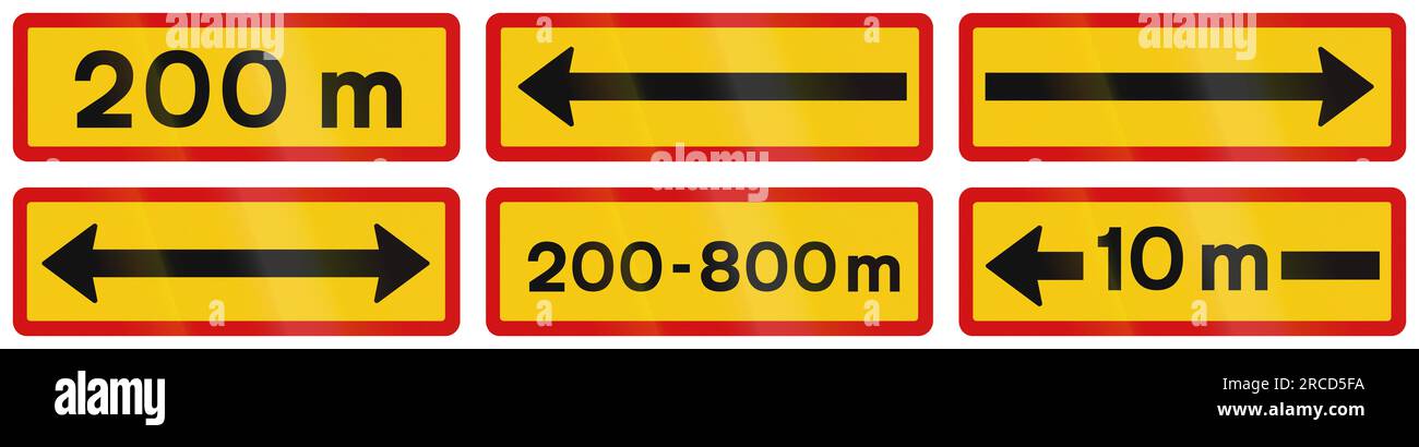 200 Meters Ahead In Iceland Stock Photo - Alamy