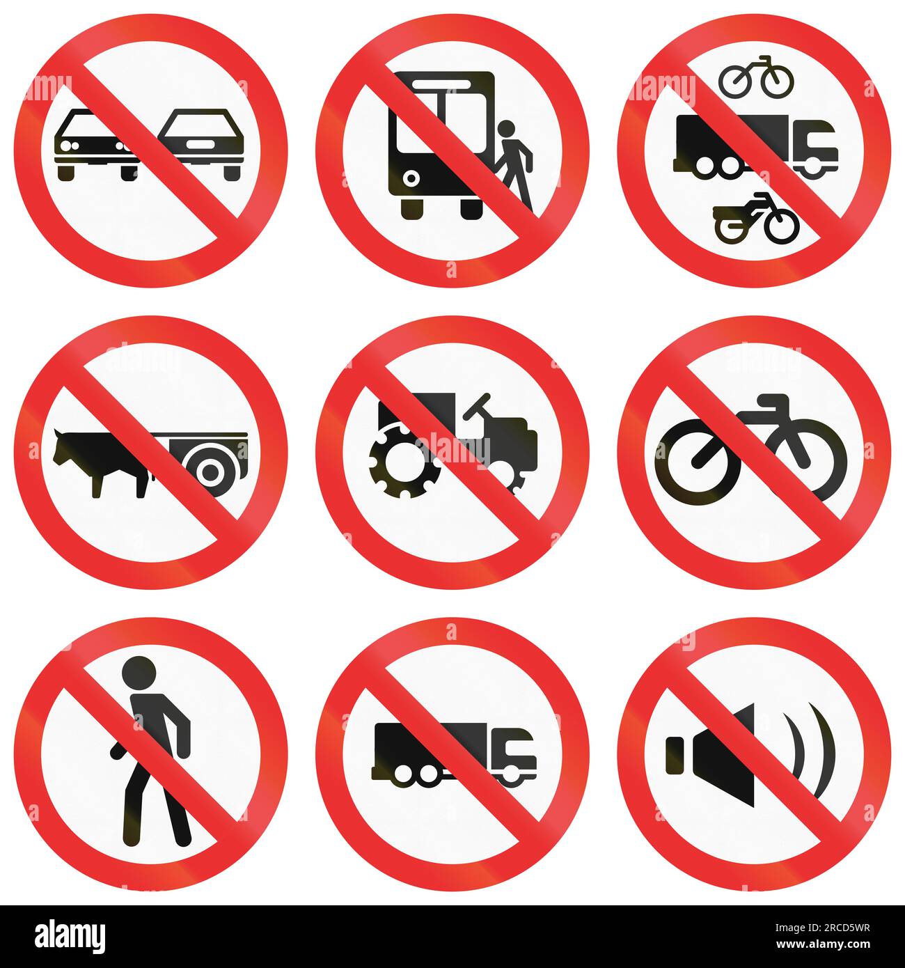 No Overtaking in Mexico Stock Photo - Alamy