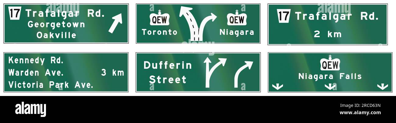 Niagara falls city ontario canada Cut Out Stock Images & Pictures - Alamy