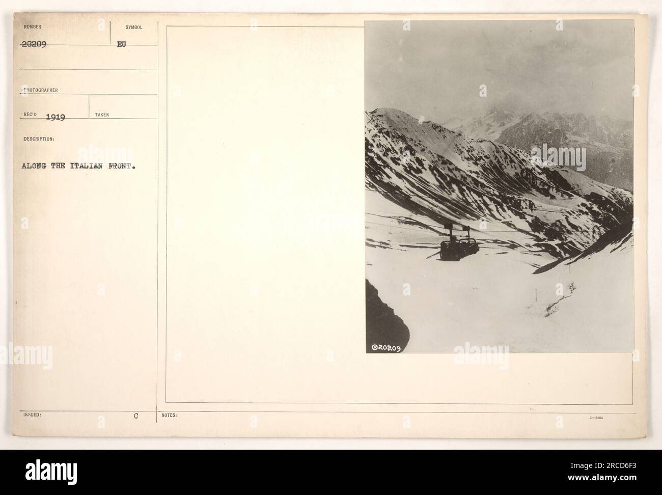 This photograph taken by a photographer in 1919 captures an image of ...