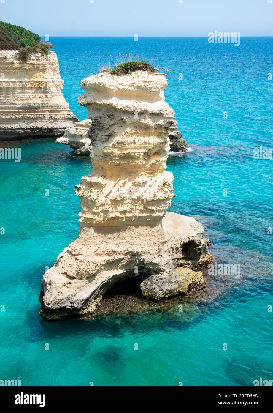 Beautiful sea with stacks and rocky coast Stock Photo - Alamy