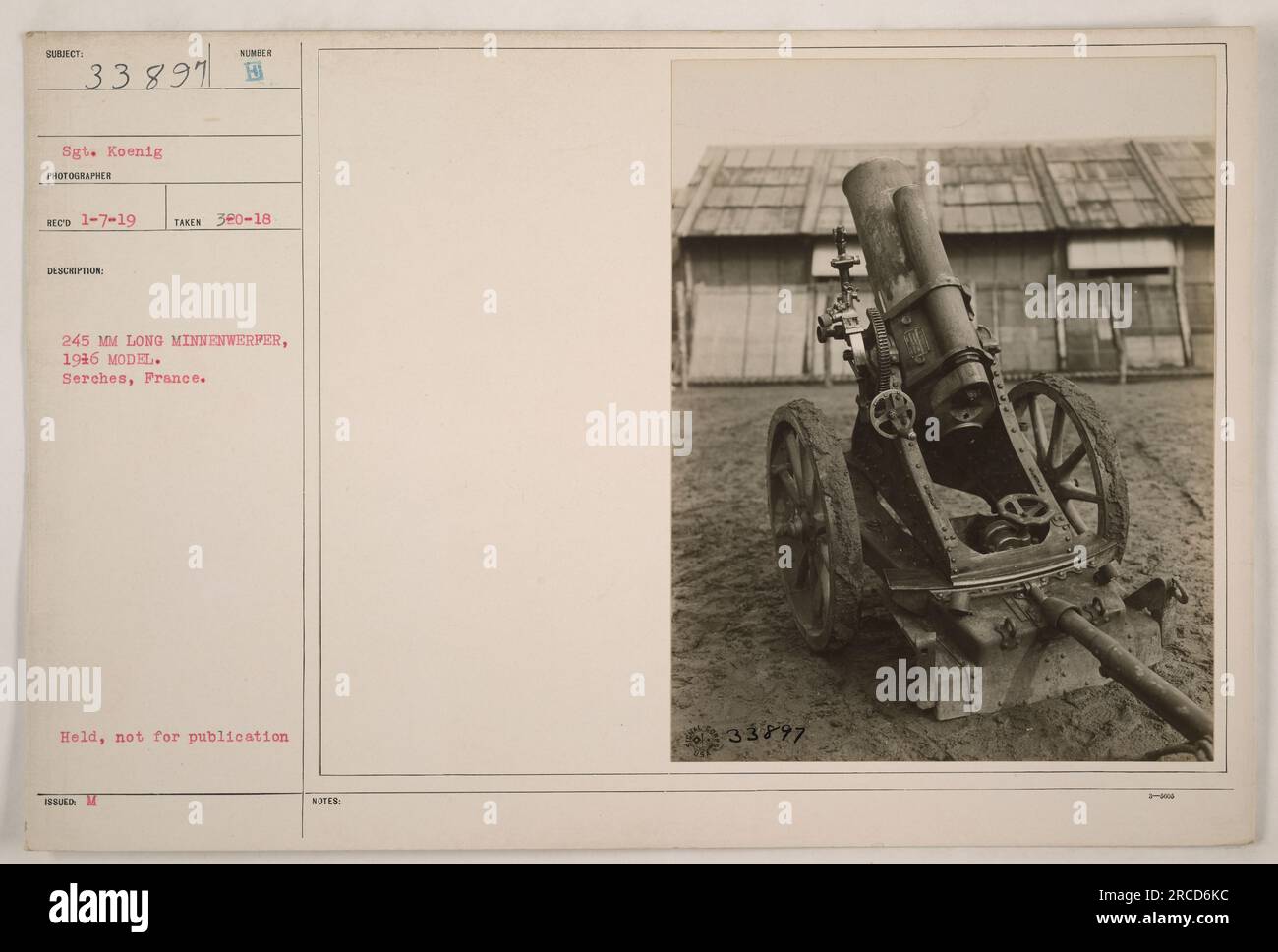 245 mm long minnenwerfer hi-res stock photography and images - Alamy