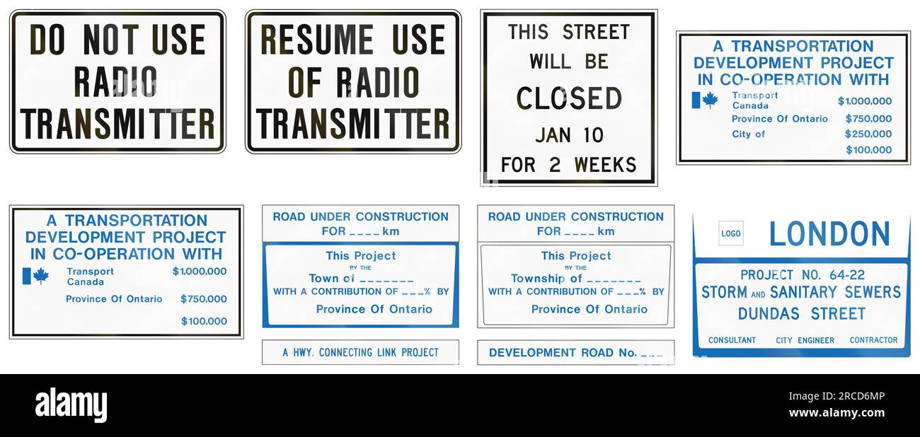 Radio text on black Cut Out Stock Images & Pictures - Alamy