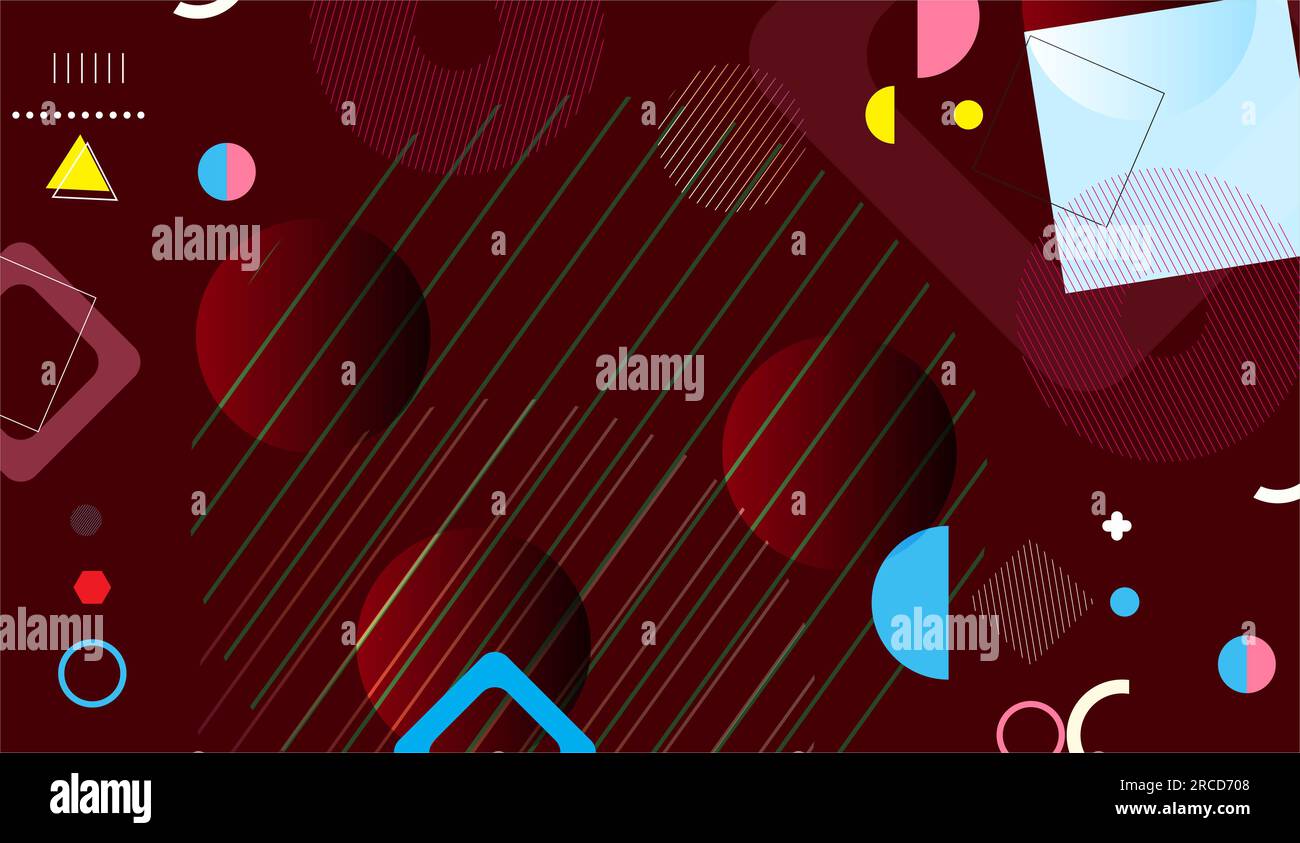 Abstract vector background with geometric shapes element. Can be use ...