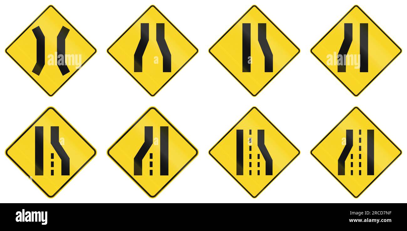 Narrow Bridge In Canada Stock Photo - Alamy