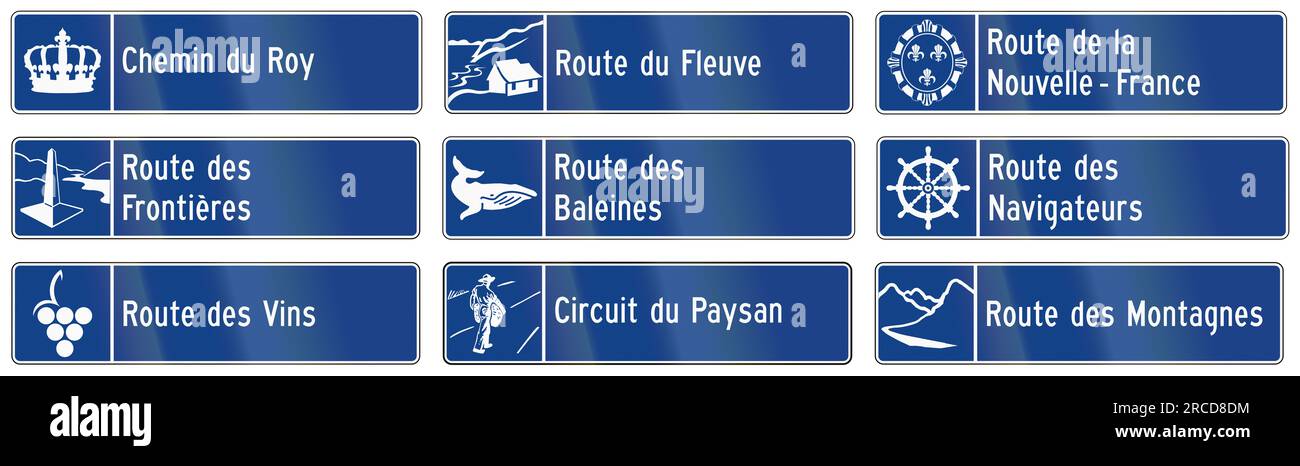 Kings Path in Canada Stock Photo - Alamy